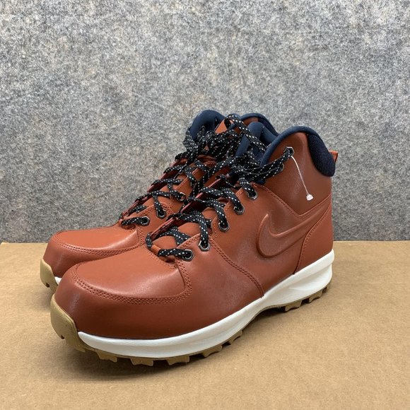 Nike | Shoes | Nike Manoa Boots Men 2 Leather Se Russed Orange Sneakers ...